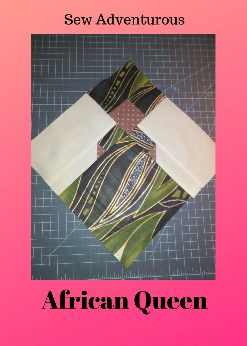 Queen Block Digital Download Pattern – Sew Adventurous